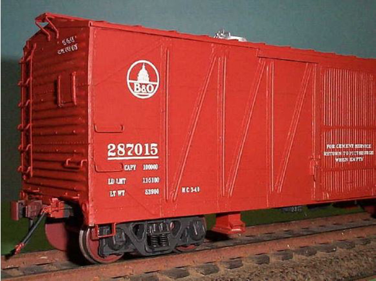 Ed Bommer B&O Class M-24a Cement Hopper Boxcar – O Scale Central