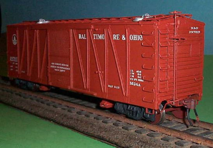 Ed Bommer B&O Class M-24a Cement Hopper Boxcar – O Scale Central