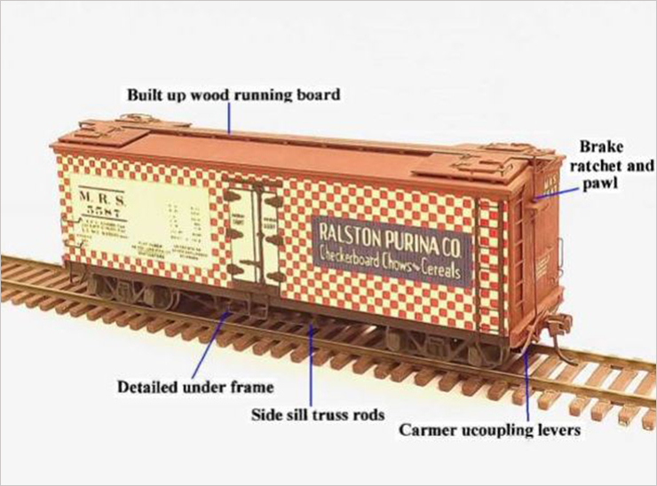 Ed Bommer The MRS (Manufacturer’s Railway Service) 36’ wood body ...
